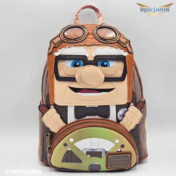 Loungefly | Bags | Loungefly Disney Pixar Up Carl Fredricksen Mini ...
